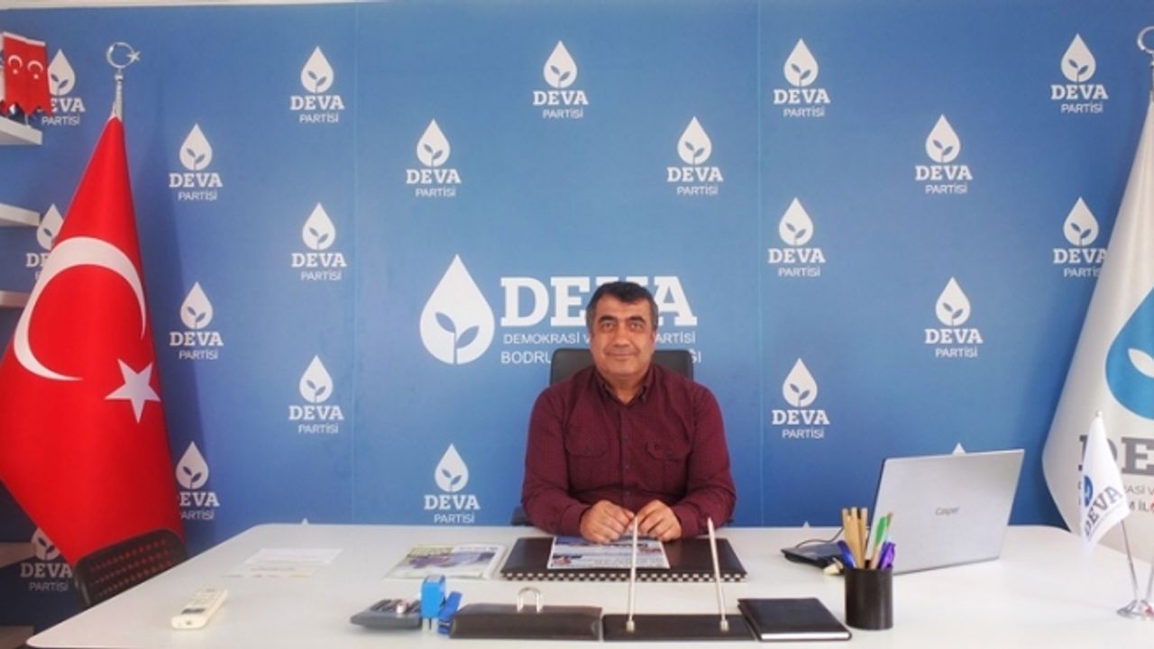 DEVA Partisi Bodrum İlçe Başkanı Billorer; "Veliler Kara Kara Düşünüyor ...